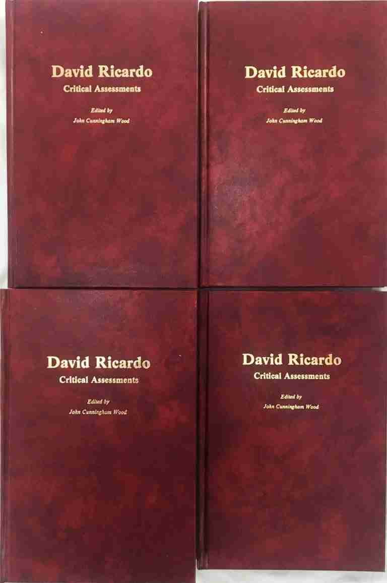 Buy David Ricardo - 4 Volume Set: Critical Assessment of Contemporary ...
