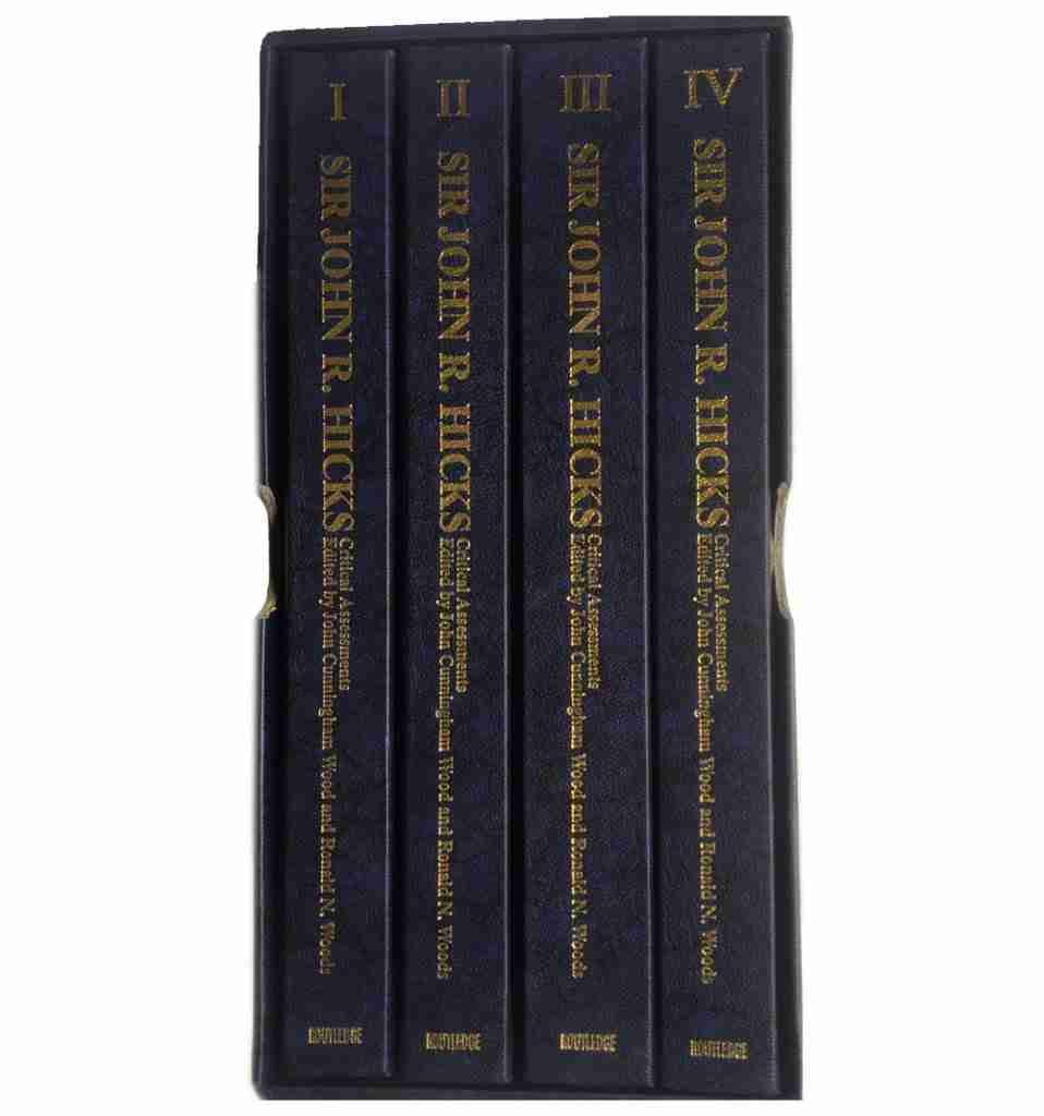 Buy Sir John R. Hicks – 4 Volume Set: Critical Assessment of ...