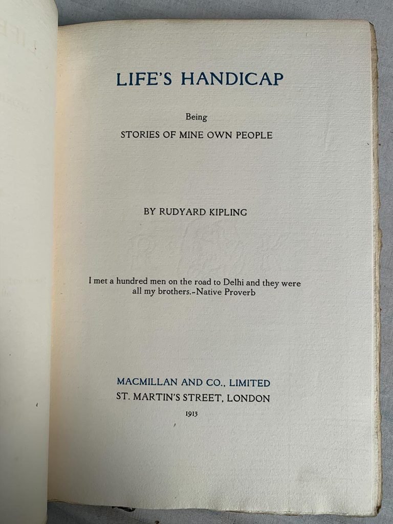 Buy The Bombay Edition of the works of Rudyard Kipling - Complete set ...